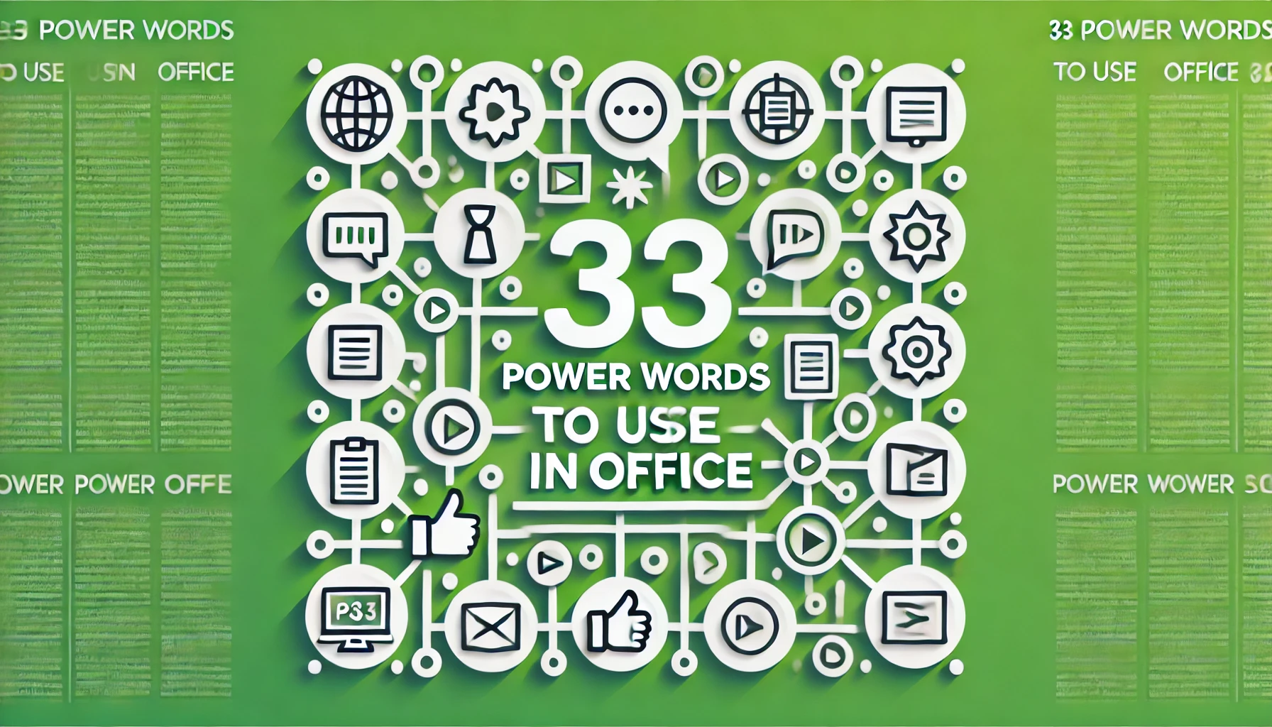 33 Power Words To Use In Your Office to Enhance Your Professional Image ...